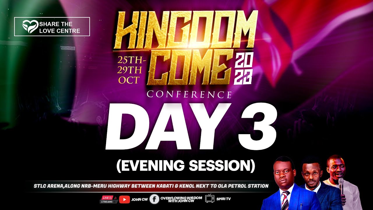 KINGDOM COME CONFERENCE 2023 || DAY 3 || WITH AP. AROME OSAYI, MIN ...