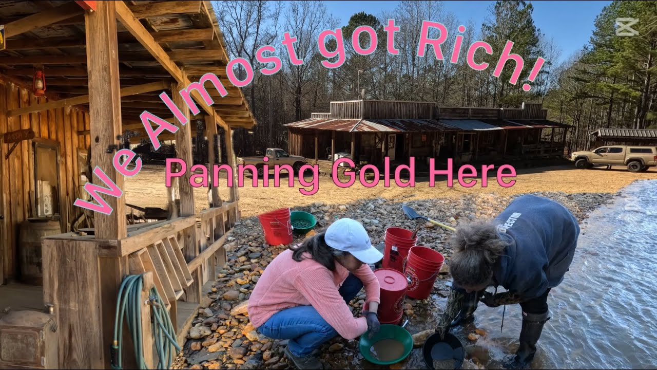 Prospectors around the World Come Here: Gold in the Dirt at Alabama ...