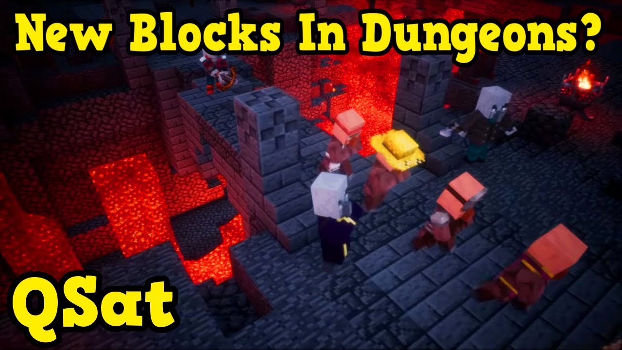 Minecraft New Blocks From Dungeons & My Biggest YT Regret - YouTube