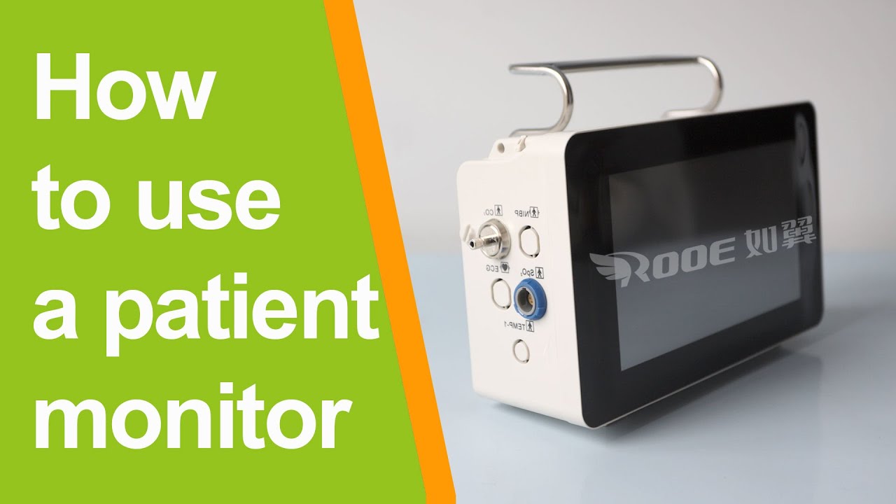 Let Us Go Through The Detailed Steps To Use A Portable Patient Monitor ...