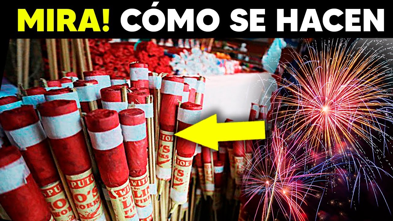 🎆DESCUBRE el Proceso de los FUEGOS PIROTECNIA ( DESCONOCIDO) - YouTube