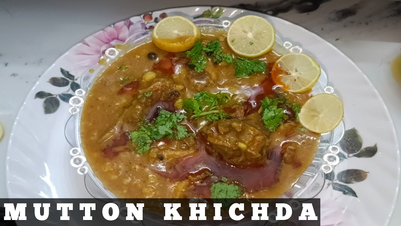 MUTTON KHICHDA KI RECIPE KA VLOG ||Fauziya #ki#duniya - YouTube