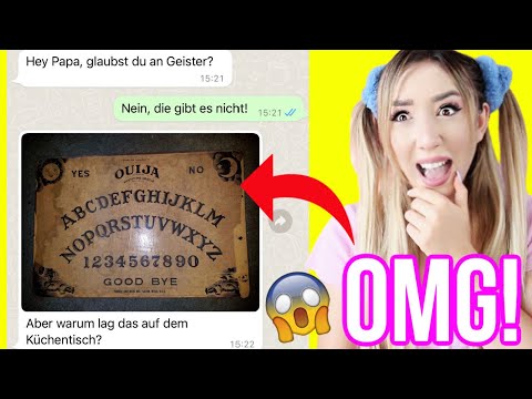 SCHREIBE niemals bei dieser WHATSAPP NACHRICHT & mache dieses OUIJA RITUAL nach (unheimliche DINGE)