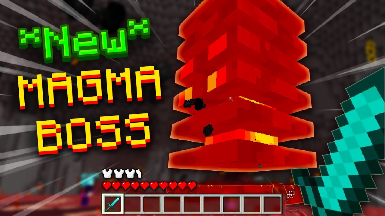 How to Defeat NEW MAGMA BOSS in Hypixel Skyblock! - YouTube