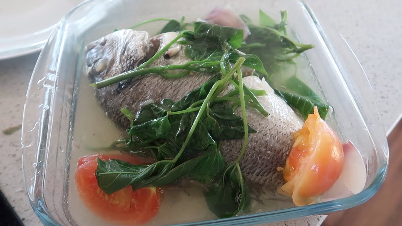 Tinuwa nga Isda with fresh veggies from our garden "pinoy life abroad ...