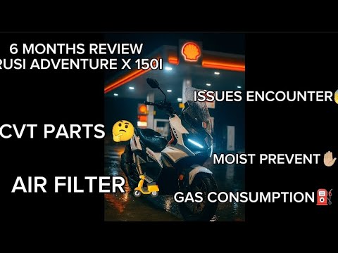 RUSI ADVENTURE X 150I 6 MONTHS USE/REVIEW 🫡 - YouTube