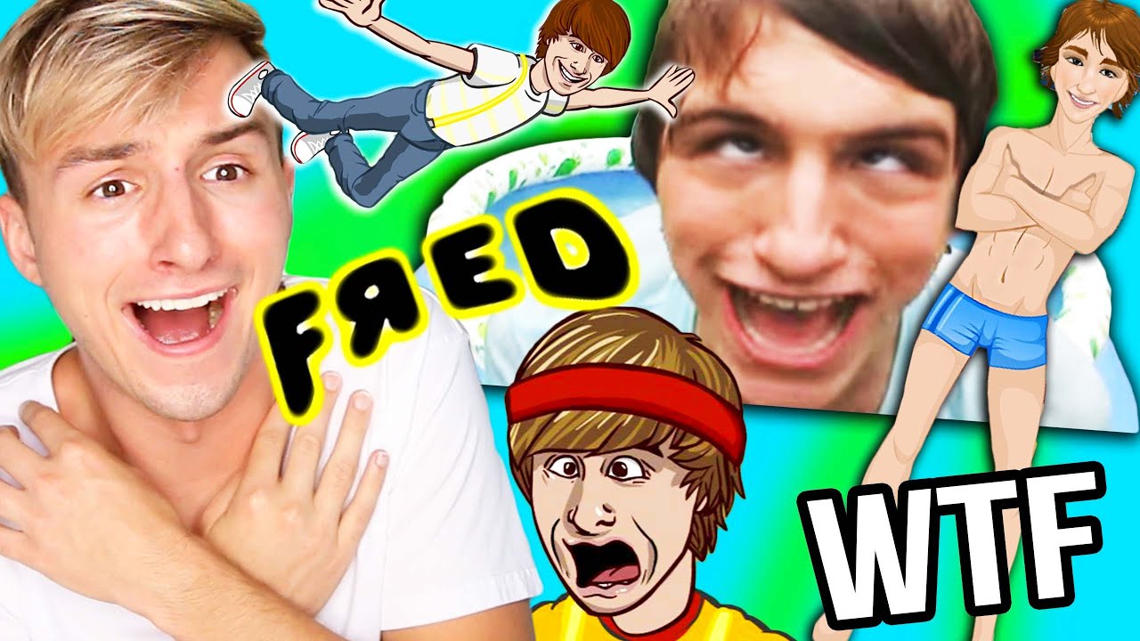 PLAYING WEIRD FRED GAMES ONLINE (Lucas Cruikshank Reupload) - YouTube