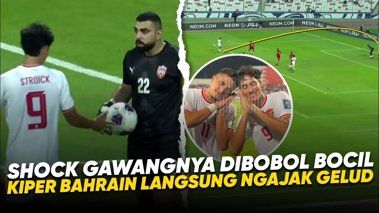 Tak Terlihat Sepanjang Laga !! Momen Kiper Bahrain Ngamuk Saat Rafael ...