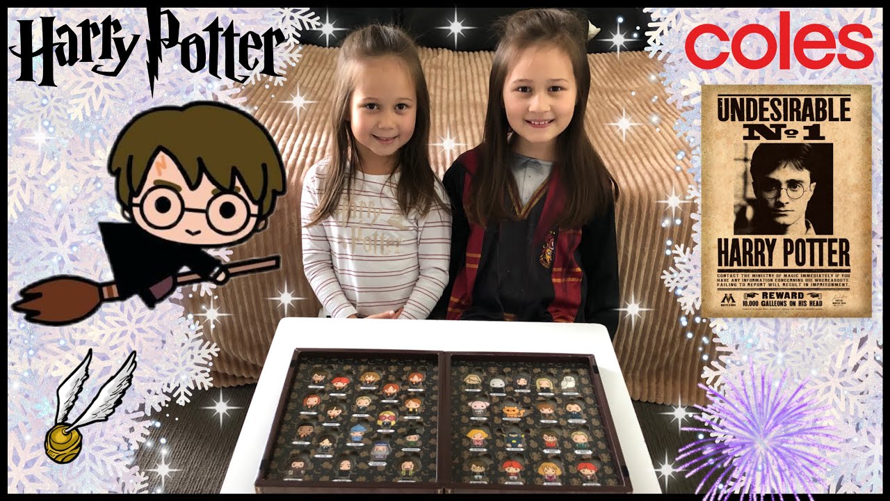 UnBoxing Coles Magical Builders | Collectors Case | Harry Potter and ...