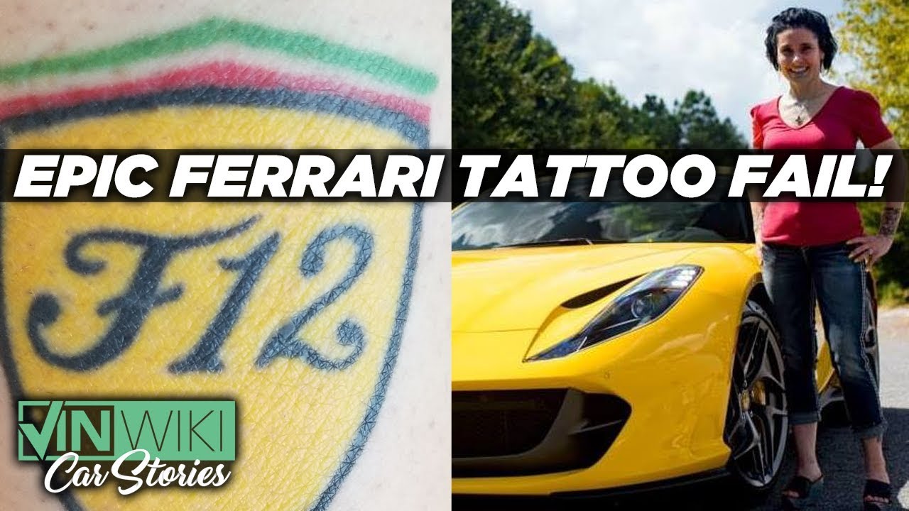 My Ferrari order took so long I got the wrong tattoo! - YouTube