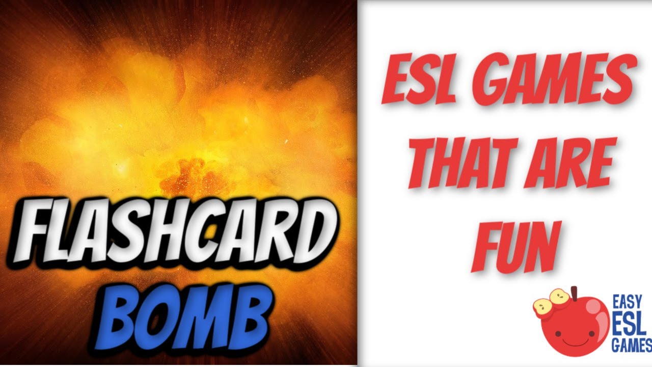 ESL Games That Are Fun | Flashcard Bomb - Videos For Teachers - YouTube