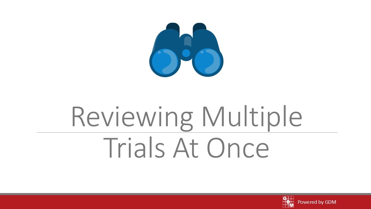 ARM Software Webinar - Reviewing Multiple ARM Trials At Once - YouTube