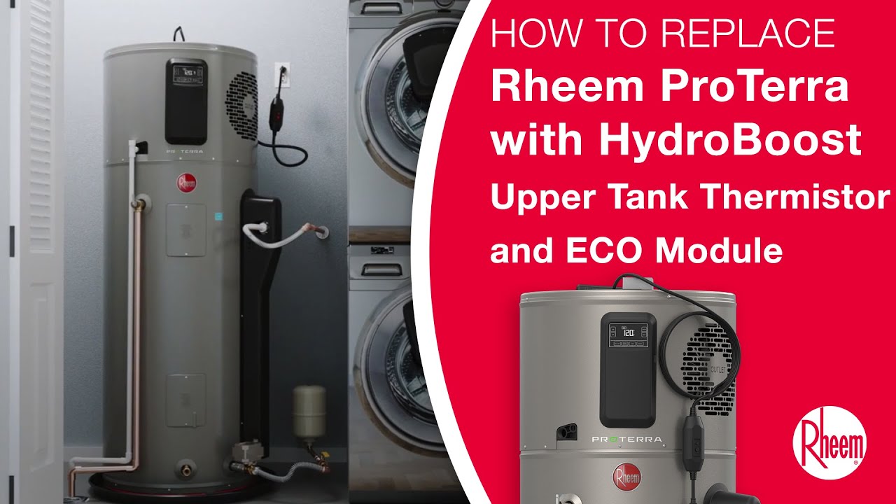 How To Replace a Rheem ProTerra Plug-In Upper Tank Thermistor and ECO ...