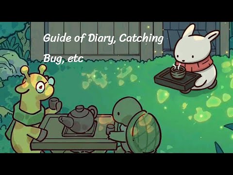 Tsuki Tea House guide of diary, passing stage, catch bug, etc 月兔茶馆玩法攻略 ...