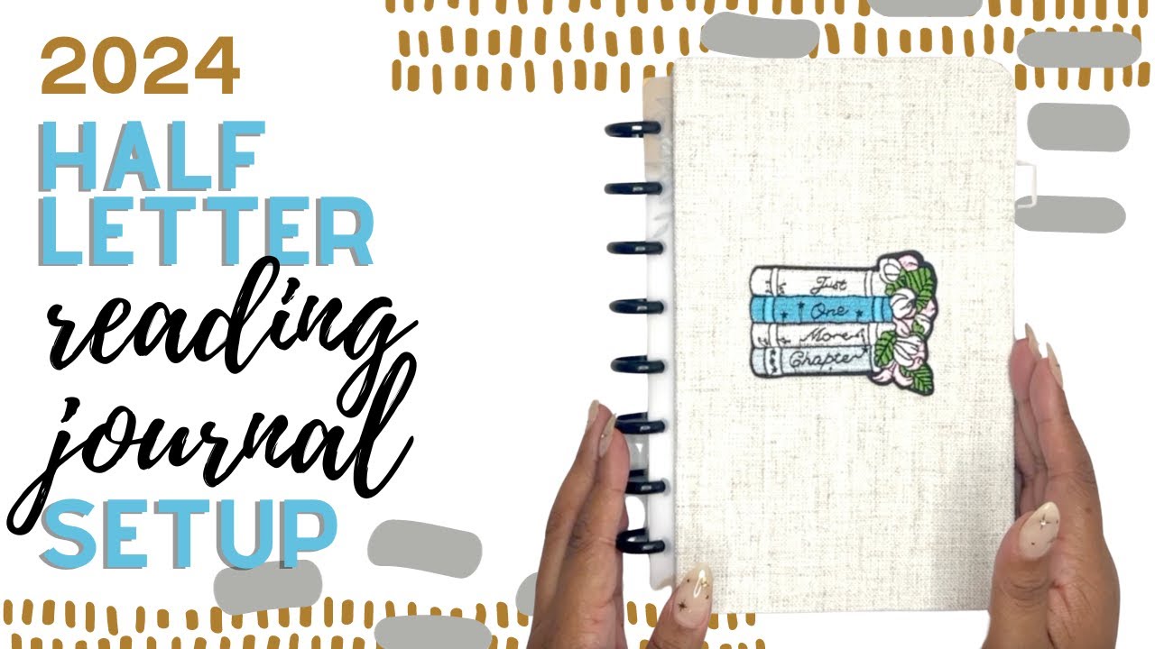 My First Reading Journal! : Setting Up the Intro Pages | 2024 Planner ...