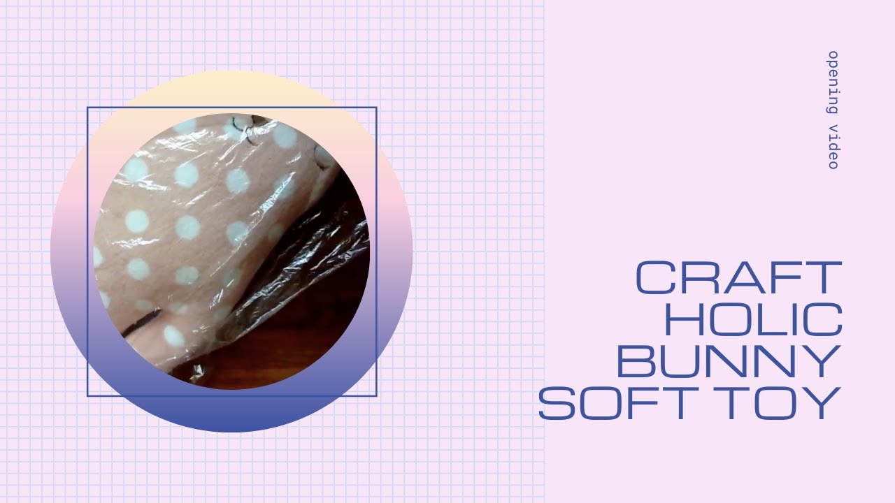 Craft holic bunny opening🐰 - YouTube