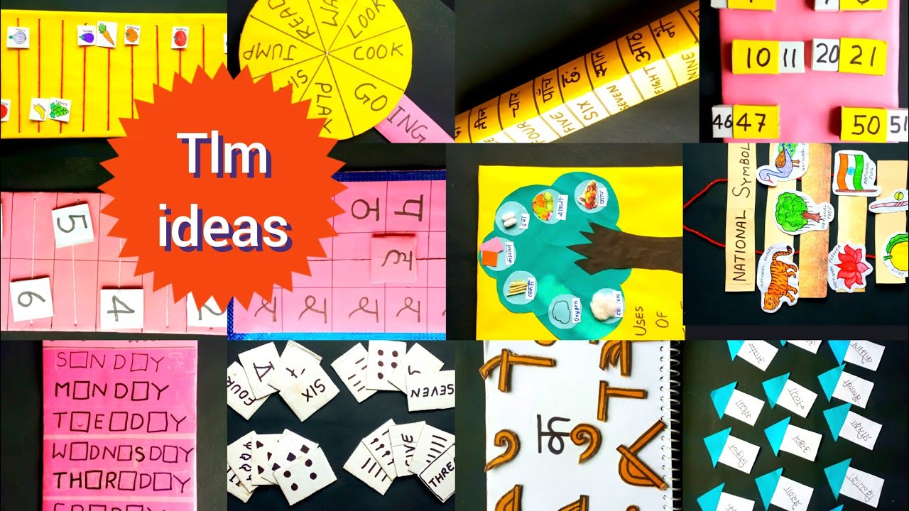 tlm ideas / tlm for primary school / school project ideas / tlm for ...