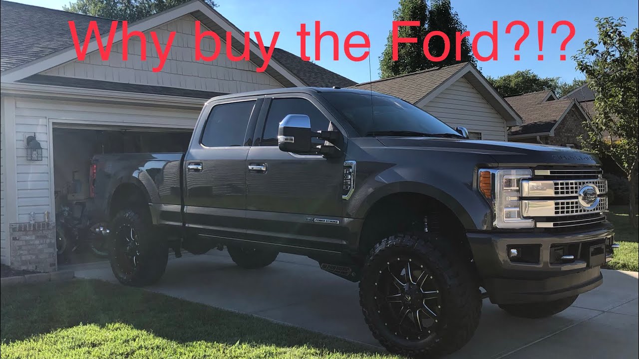 5 Things I Love About My 2017 F350 Platinum Powerstroke - YouTube