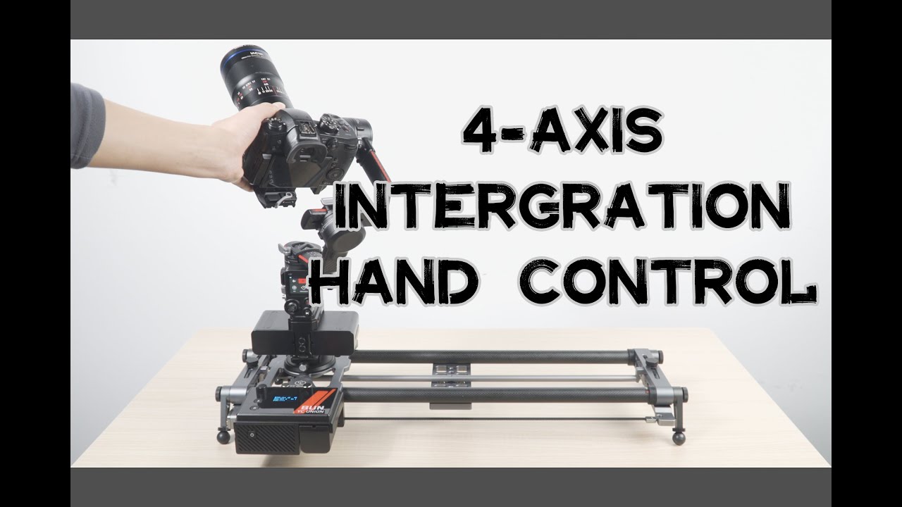 4-Axis Integration Hand Control | Hot Dog Motorized Slider 3.0 with DJI ...