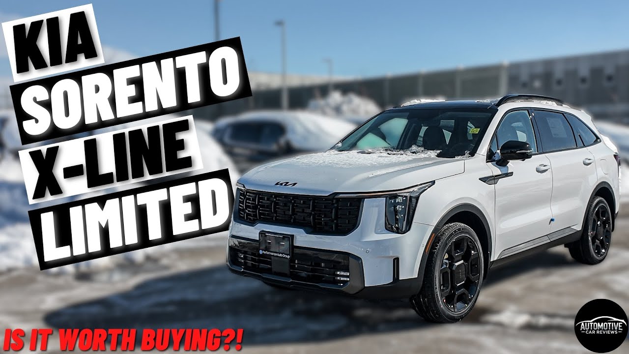 2025 KIA SORENTO X-LINE LIMITED! | *Full Walkaround Review* | Is It ...