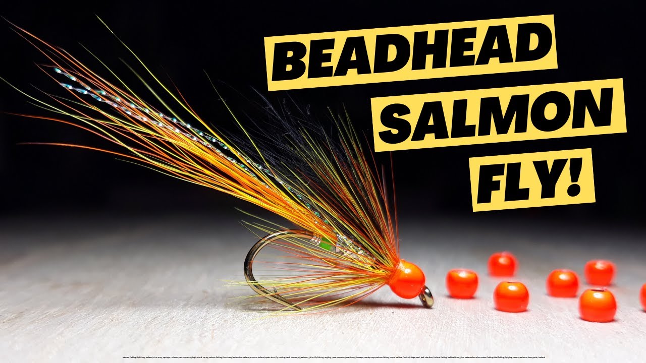 BEADHEAD Salmon FLY: Green Butt Cascade - Fly Tying - YouTube