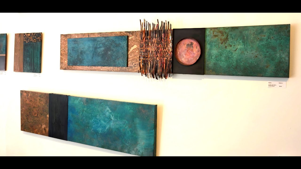 Copper Patina Wall Art at 4 Corners Gallery - YouTube