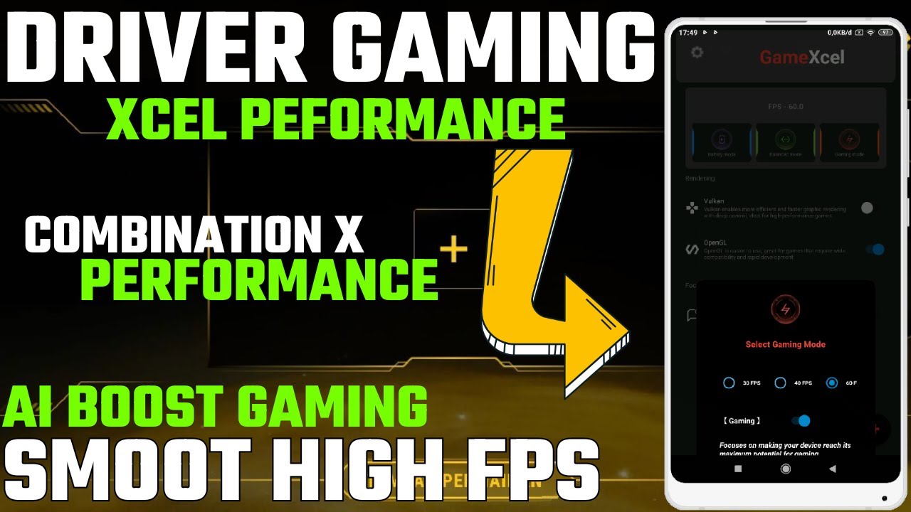 DRIVER GAMING XCEL EXPERIENCE GAME MODE - LIBAS SEMUA GAME TANPA LAG ...