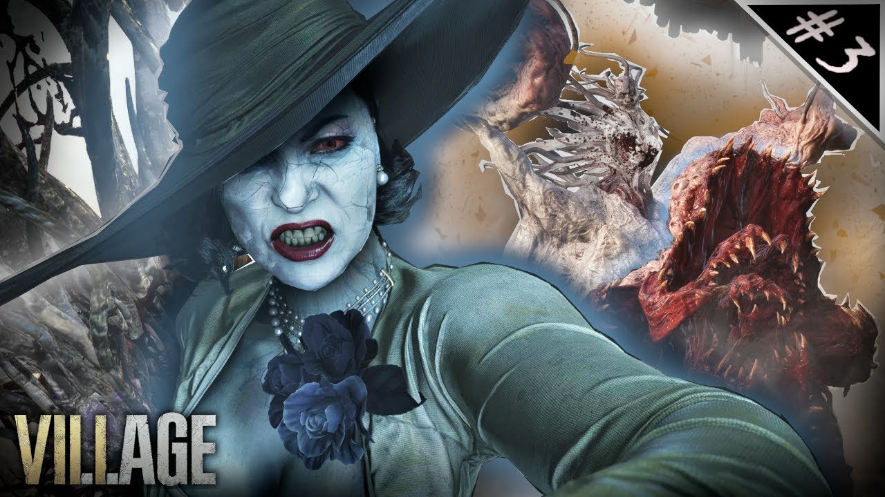 Lady Dimitrescu Evolves || Resident Evil: Village #3 (Playthrough ...