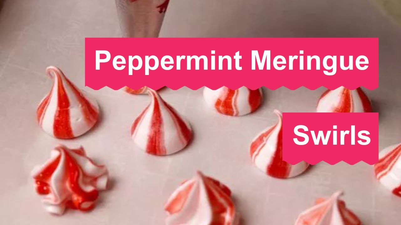 Peppermint Meringue Swirls Are a Dreamy Winter Treat - YouTube