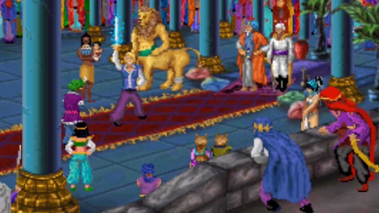 Quest for Glory II: Trial by Fire (VGA) - Finale and Ending (Wizard ...