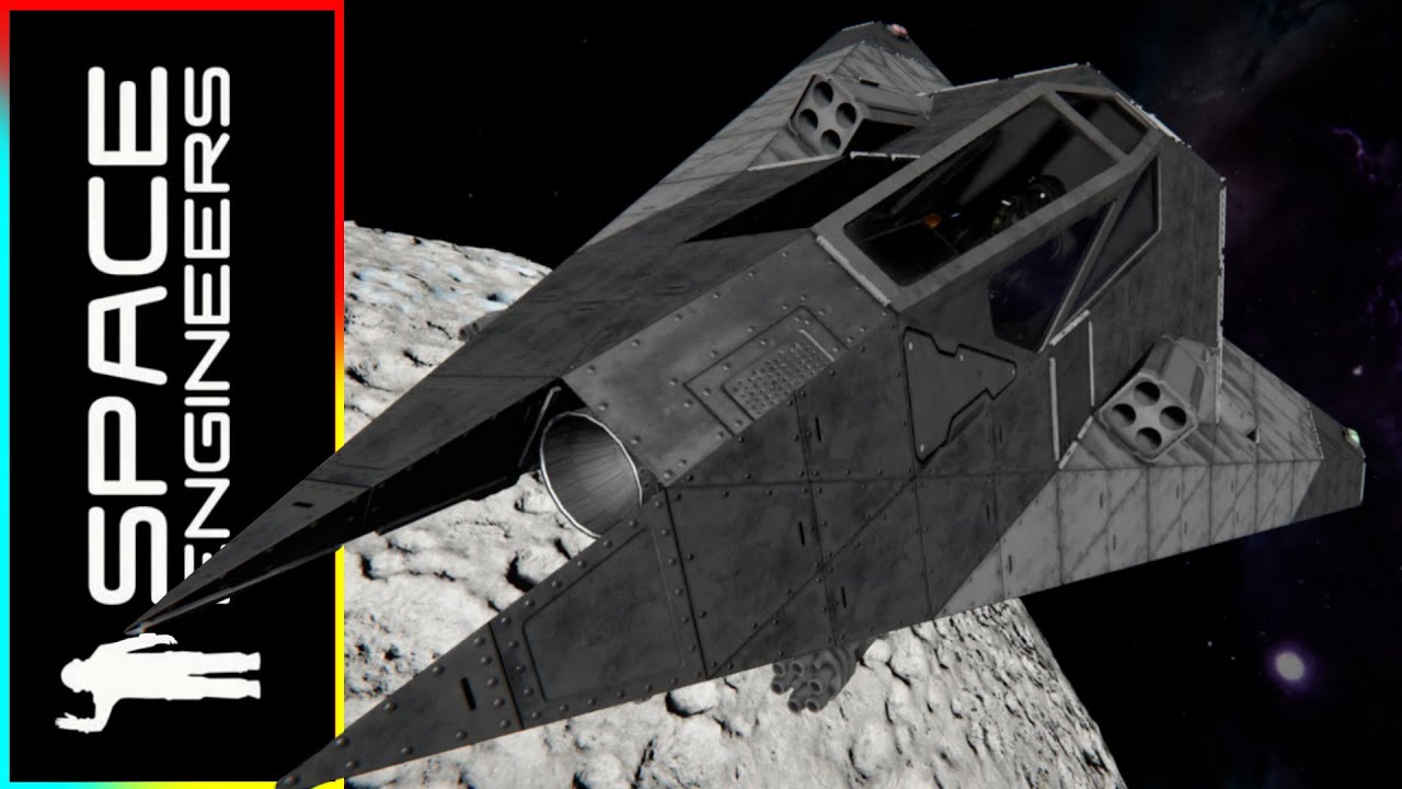 The F-01A Spacehawk - Space Engineers - YouTube