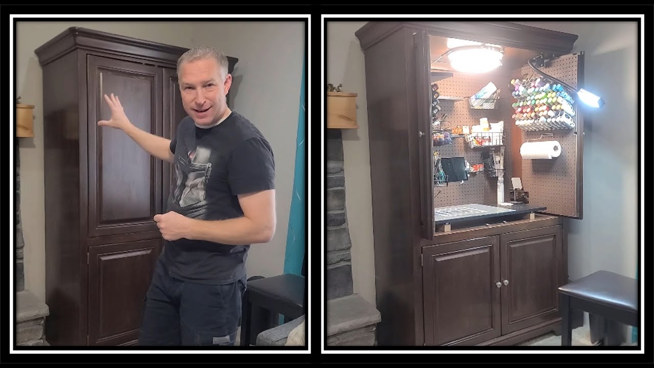 The Ultimate Hobby Workstation Hidden in Plain Sight - YouTube
