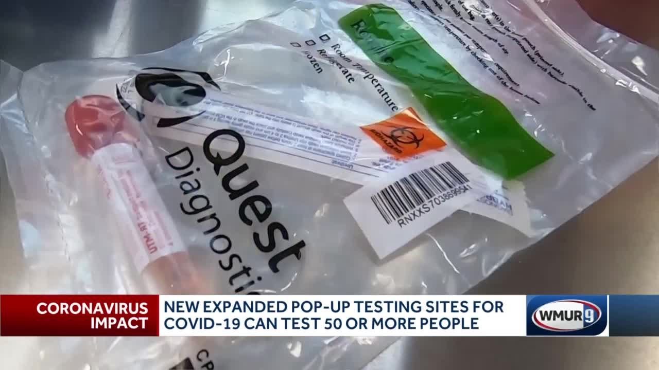New expanded pop-up testing sites for COVID-19 can test 50 or more ...