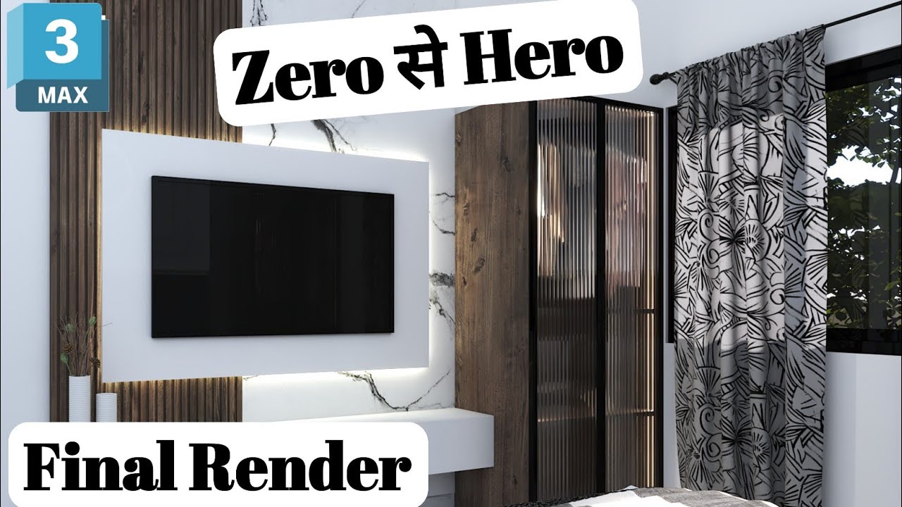 Interior Design Final Render | 3Ds Max Tutorial | Interior Design | 3Ds Max - YouTube
