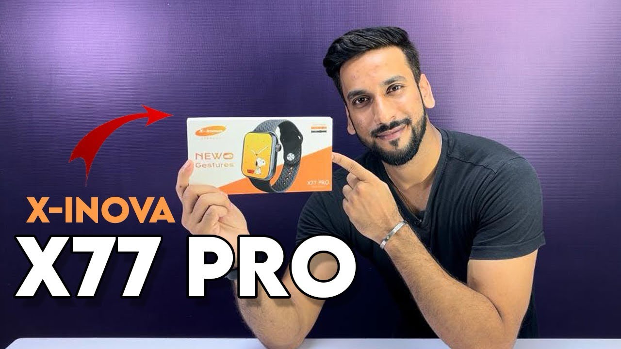 X77 Pro Smartwatch Review & Unboxing | 2 Extra Bands | Amoled Display Smartwatch | SB FIT Review ...