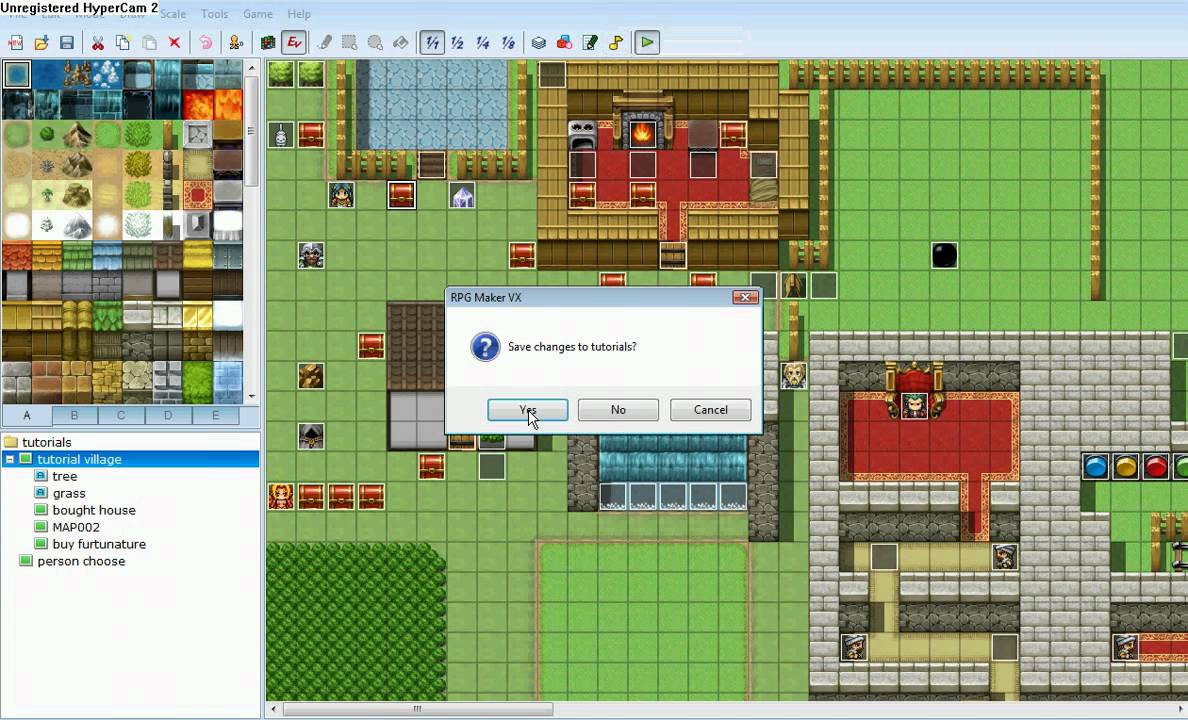 rpg maker vx how to fishing - YouTube