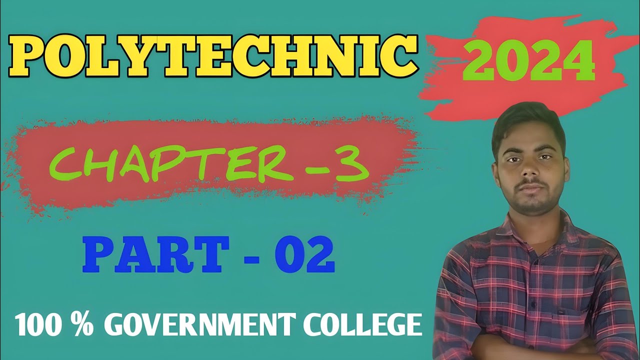 Chapter-3, Part-1 Question solution | Polytechnic Entrance Exam ...
