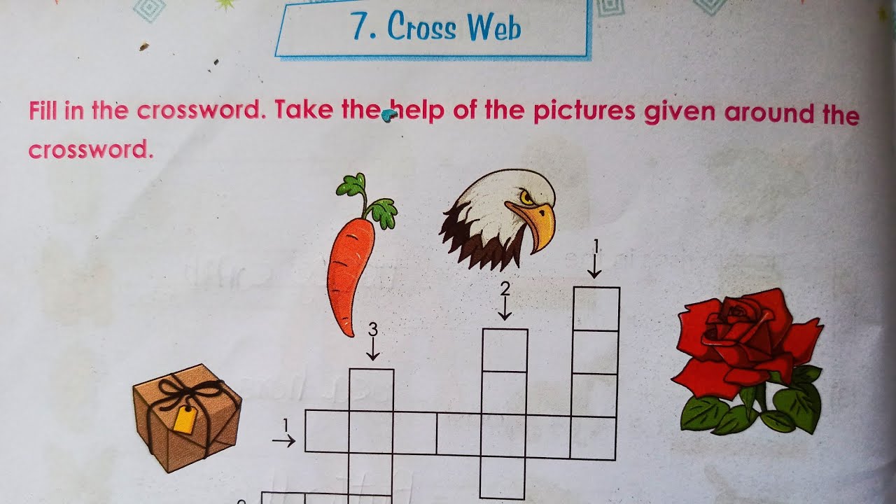 Cross Web | General Knowledge | Chap 7 | STD 1st | Home Learning ...