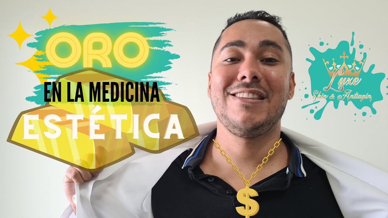 El oro en la medicina estética ¿Como puedo hacer brillar mas mi piel?🥰🧑 ...