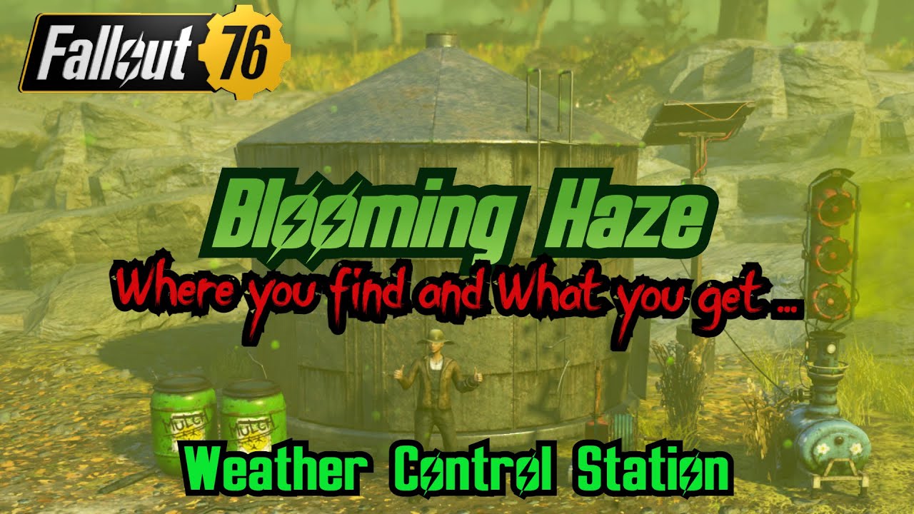 Fallout 76 | Blooming Haze Bundle | Atomic Shop | Weather Control ...