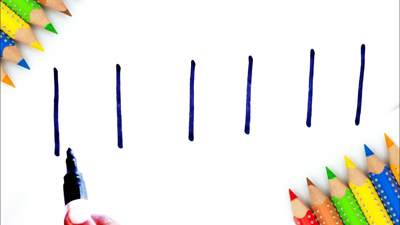 How to Turns 11111111 number into cute Cake - DOODLE ART for kids - YouTube