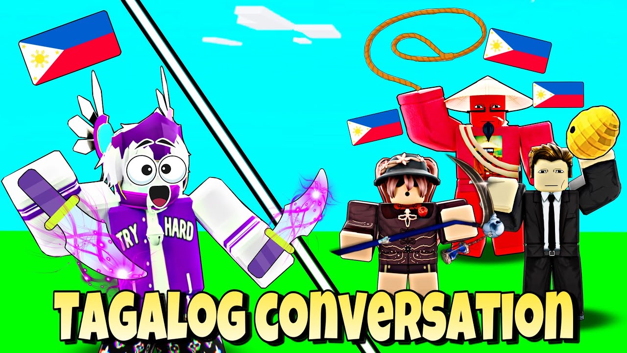 TAGALOG Conversation With The Best FILIPINO Players in Roblox Bedwars ...
