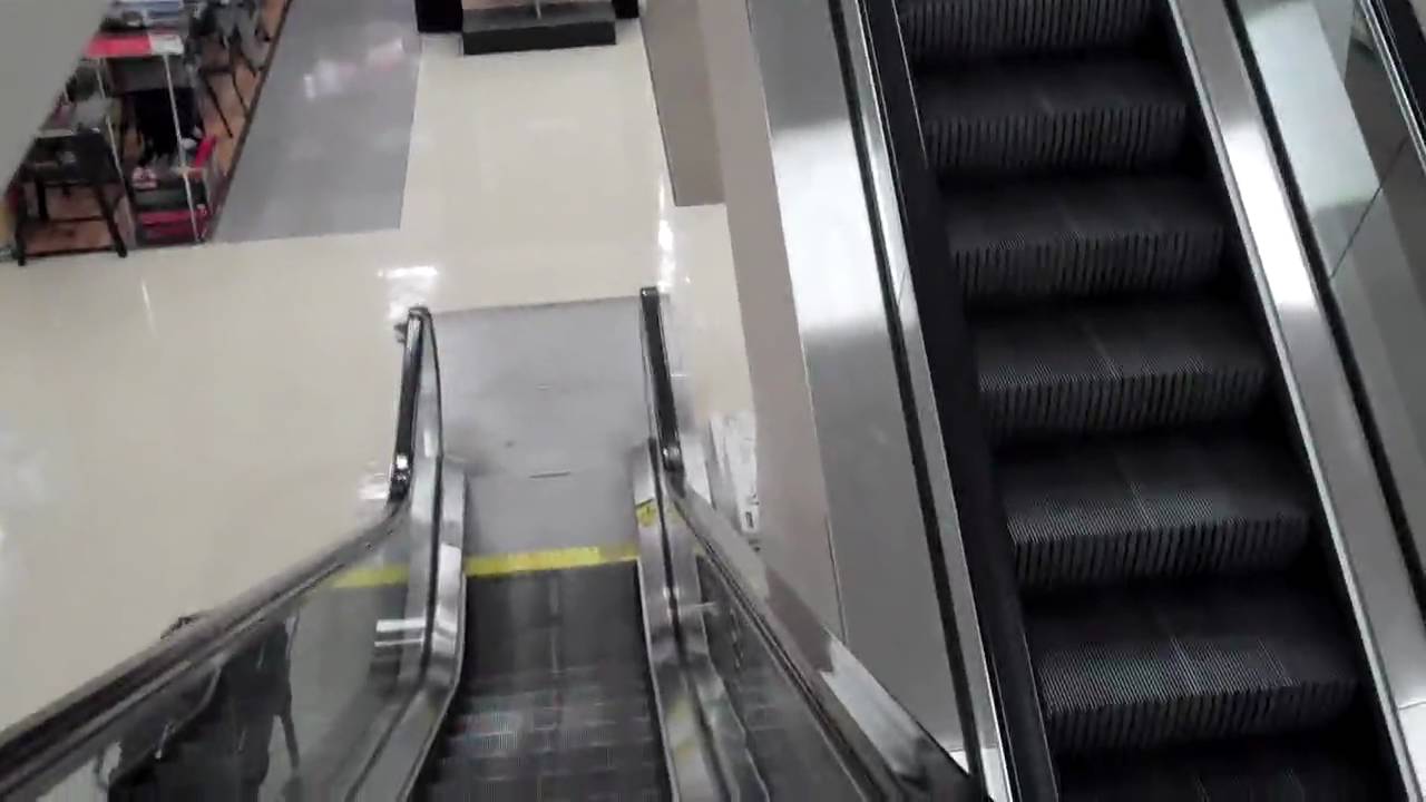 Natick: Montgomery Escalators @ Sears, Natick Collection - YouTube