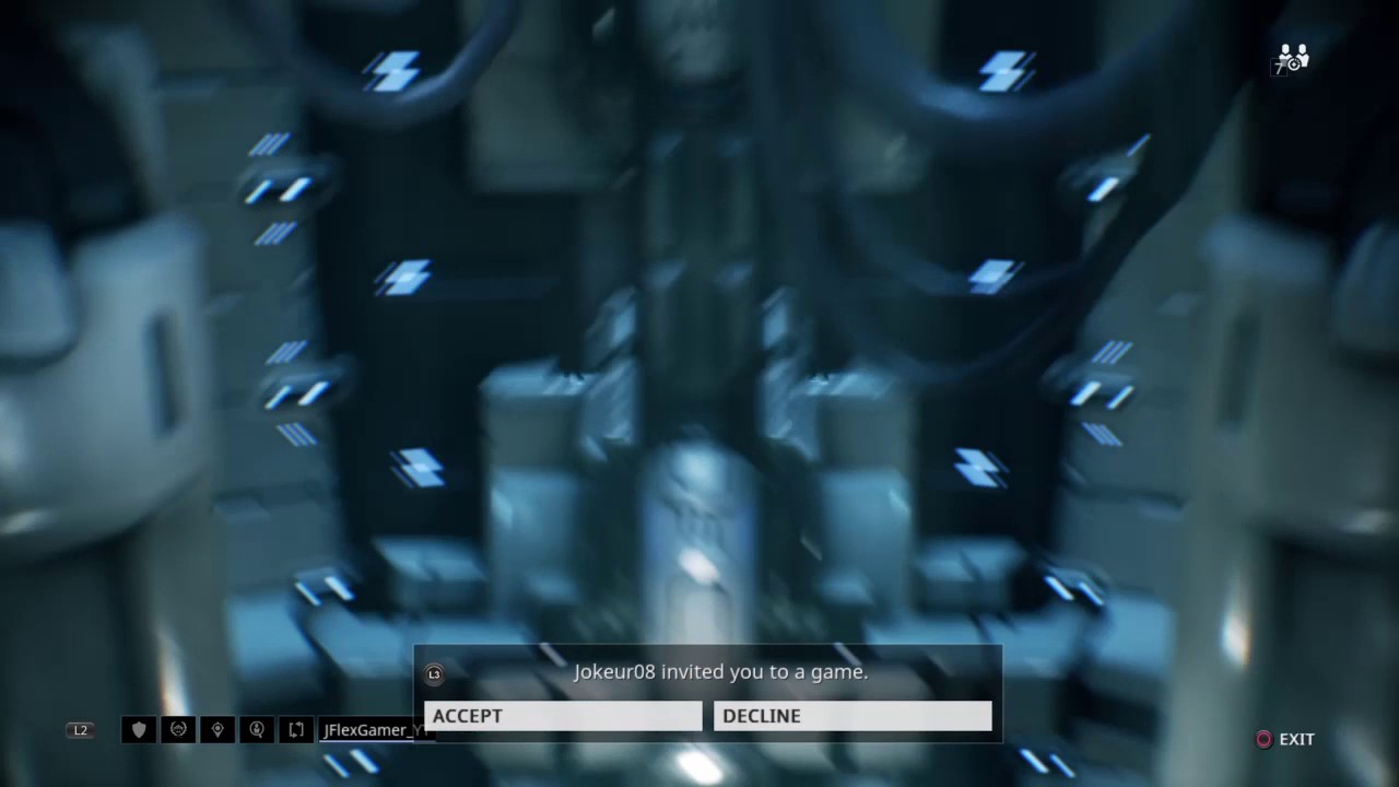 Warframe Bug - Scary Operator [Epilepsy Warning] - YouTube