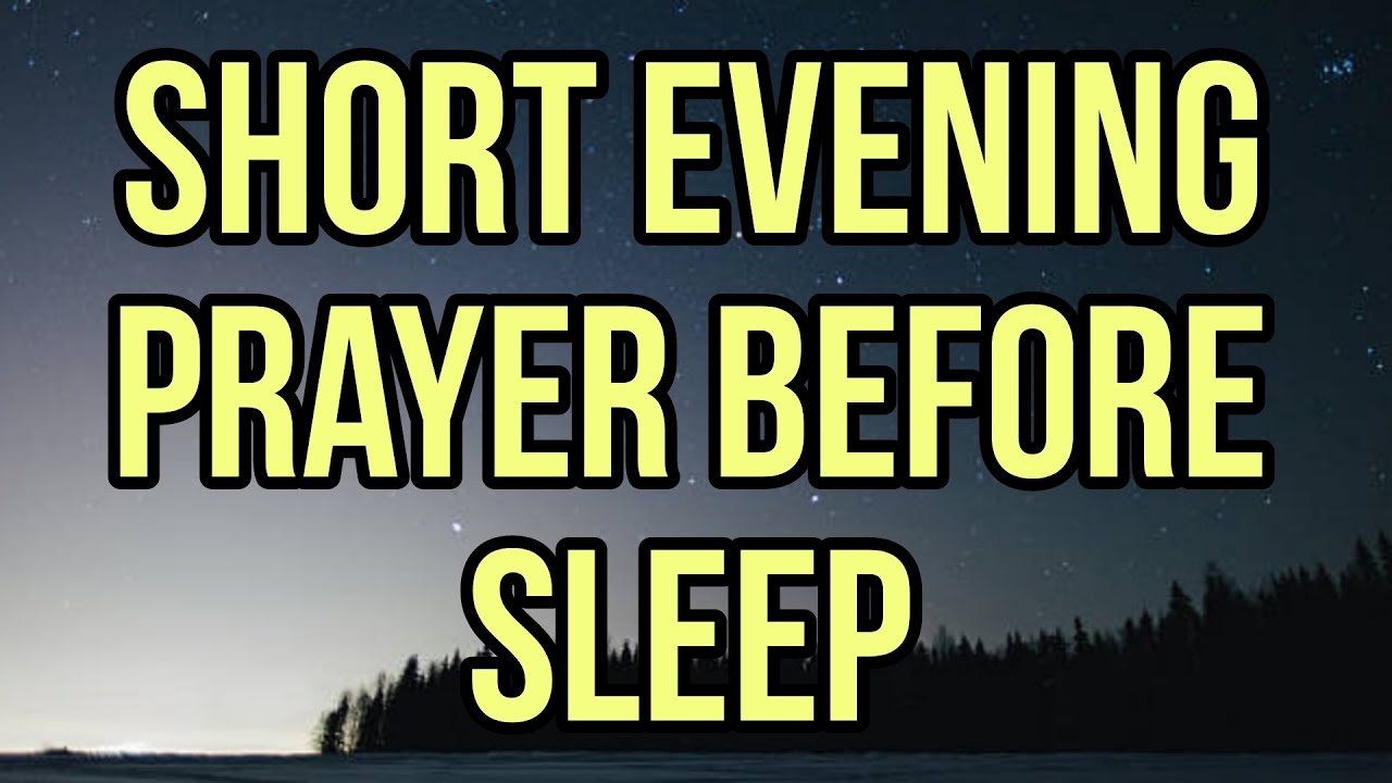Bedtime Prayer | Lord, Tonight, we gather before You with hearts filled ...