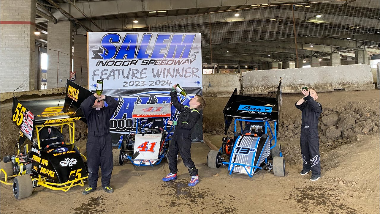 Salem Indoor Speedway Beginner Box Stock Champion! - YouTube