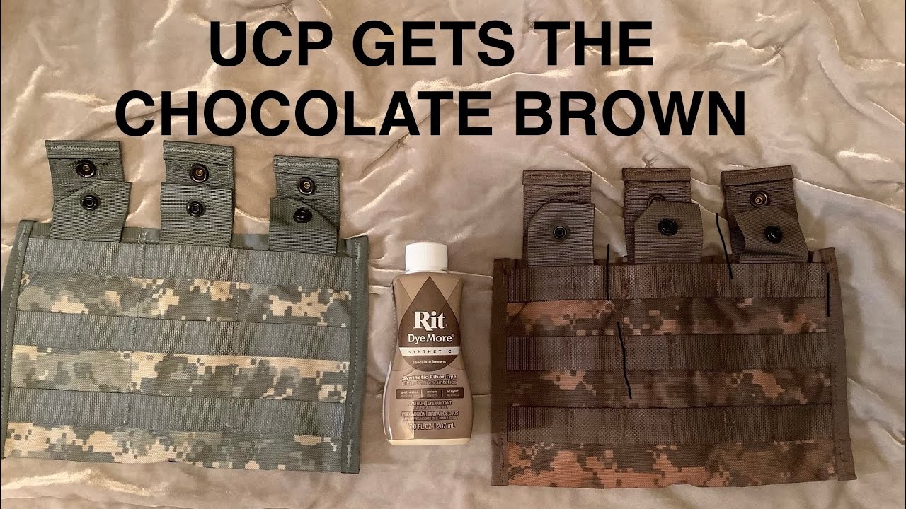 UCP with RIT Chocolate Brown - YouTube