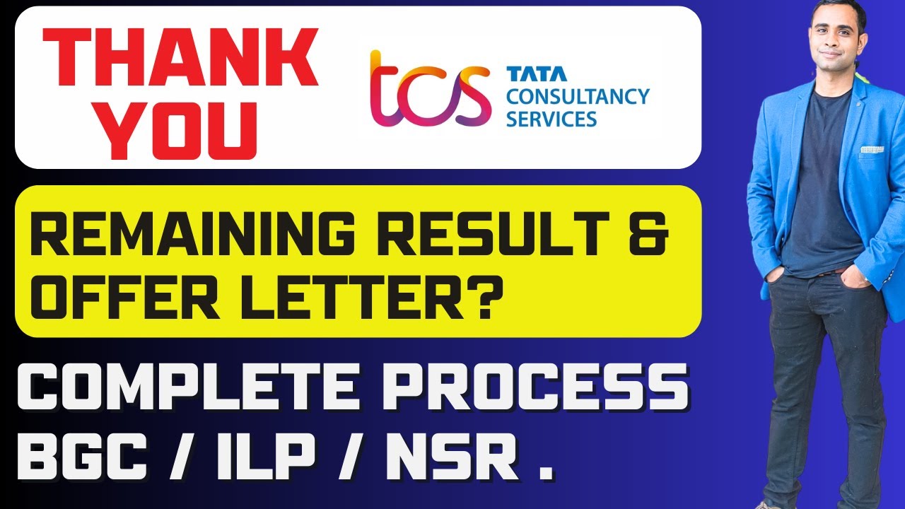 🔥TCS - Thank You ️ | Remaining Result & Offer Letter | After Offer ...