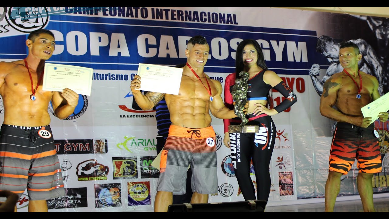 MEN PHYSIQUE SENIOR 1.74 m. - COPA CARLOS GYM 2015 - YouTube
