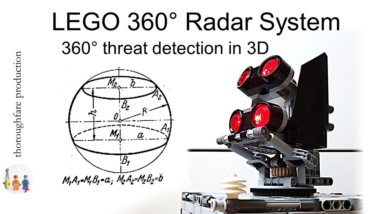 LEGO EV3 Mindstorms Radar System - 360°/ 3D - YouTube